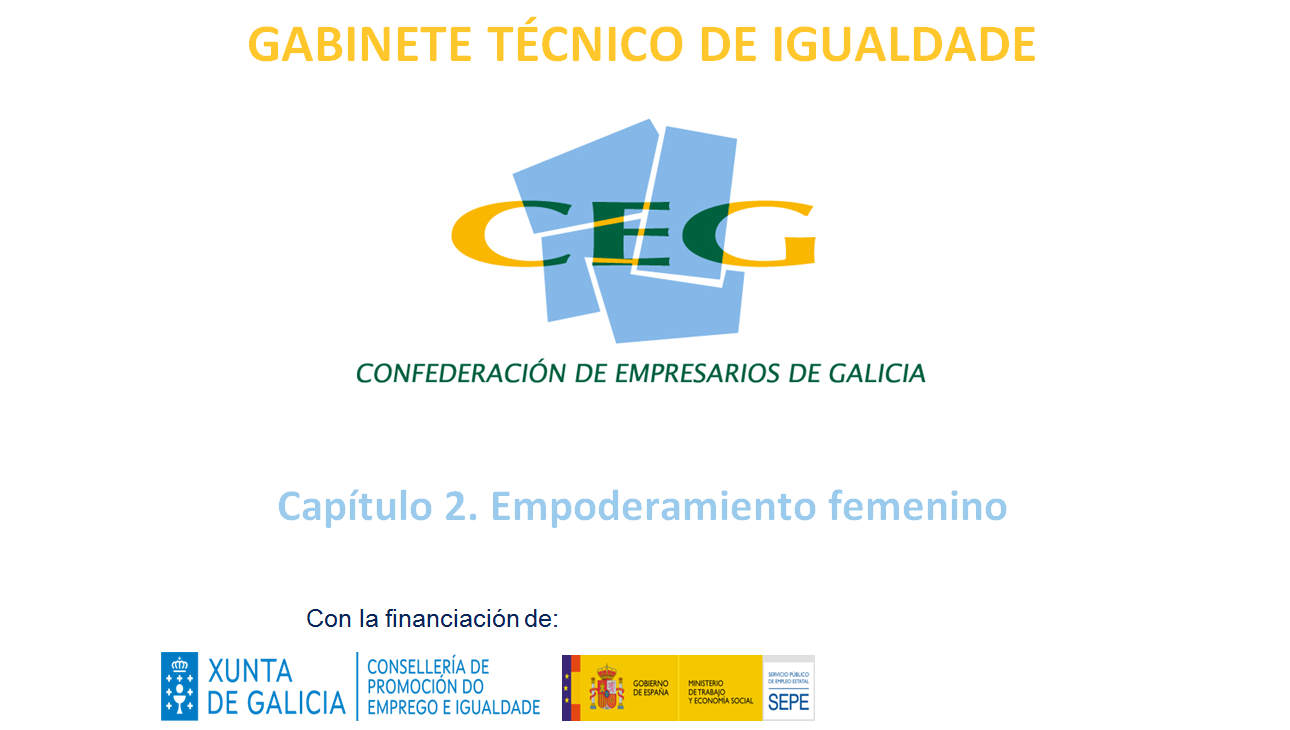 Cap.2. Empoderamiento femenino - 2022 - Confederación de Empresarios de Galicia